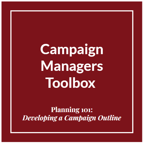 Outlining your Campaign Plan | Campaign Managers Toolbox – Huxley ...